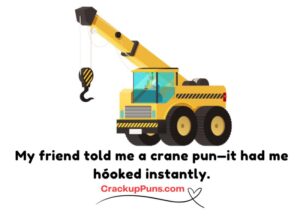 Funny Crane Puns: Lift Your Spirits with Sky-High Humor - Crack Up Puns
