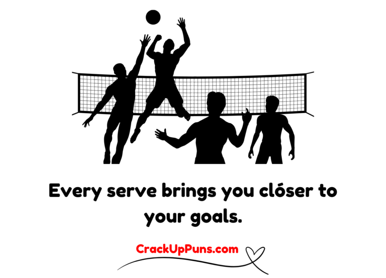 100 Volleyball Puns to Serve Up Laughs & Spike Fun! - Crack Up Puns